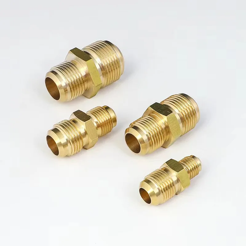 Refrigerant Air Conditioning Brass Fitting Connector In Different Size ...