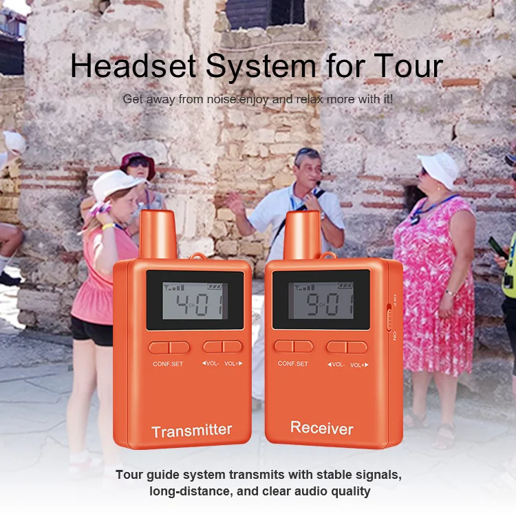 Portable Wireless Tour Guide System with Simultaneous Translation