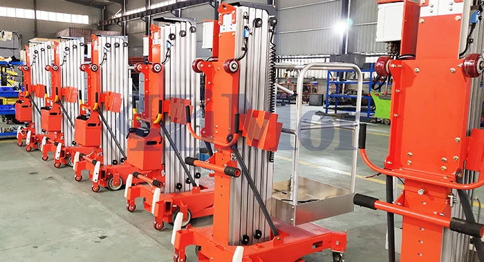 Portable Hydraulic Telescopic Aluminum One Man Lift Price - Buy One Man ...