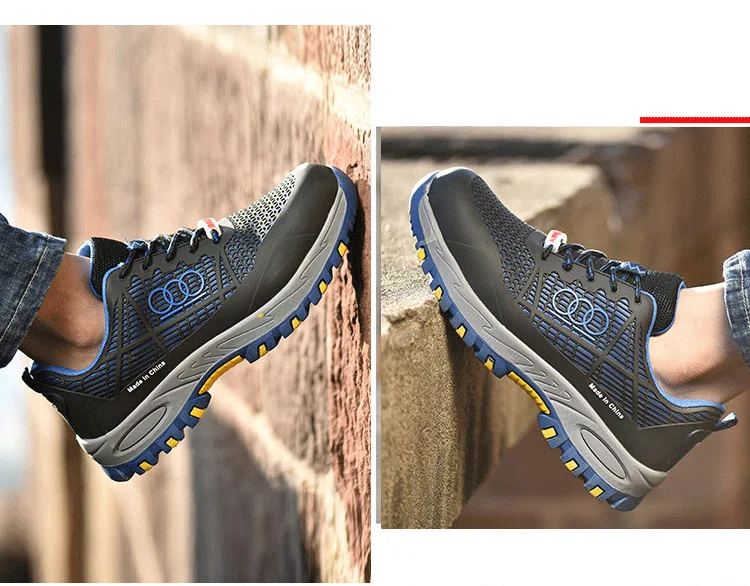 Pu/tpu Outsole Sport Style Ladies Mens Black Work Rubber Safety Shoes ...