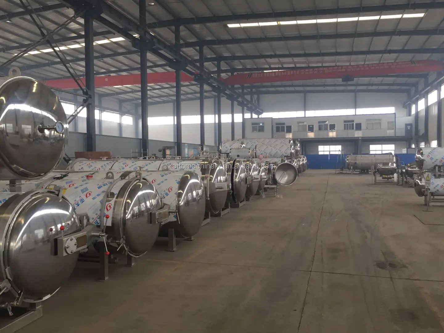 Commercial Cans Horizontal Retort / Horizontal Autoclave Steam Sterilizer /steam Sterilizer ...