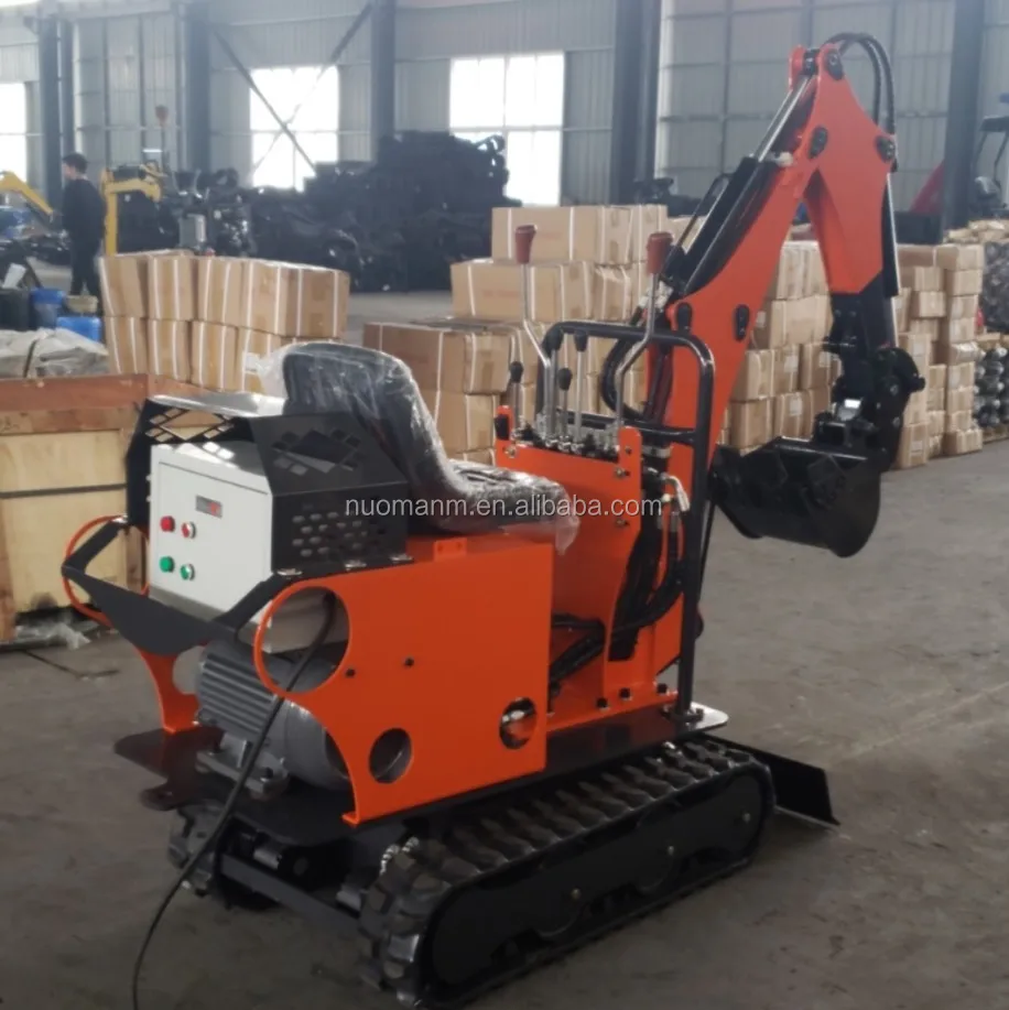 600kg Small Mini Excavator 800kg Arm Electric Small Digger With Ce For ...