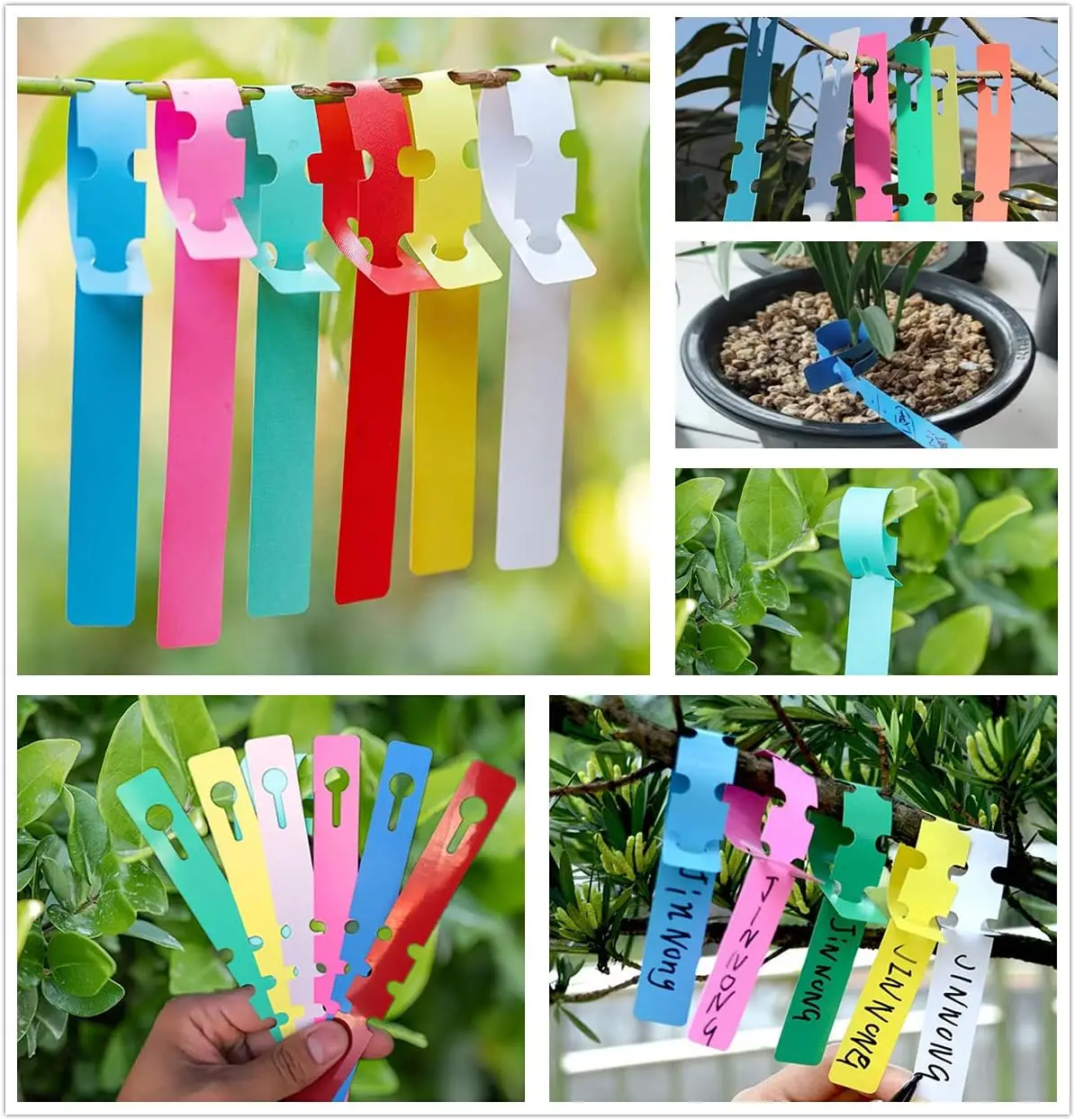 Agriculture Plant Labels Hang Tag Waterproof Gardening Plastic Tools ...