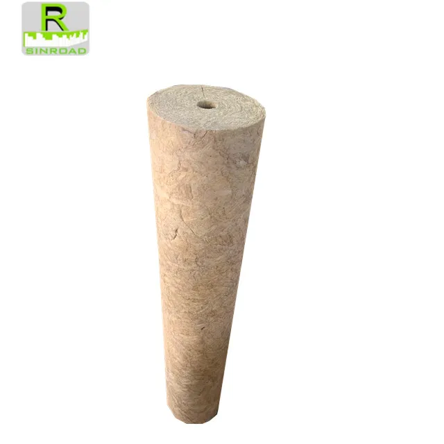 Astm C547 Thermal Conductivity Mineral Wool Pipe For Plumb Heat Preservation - Buy Rockwool Pipe ...