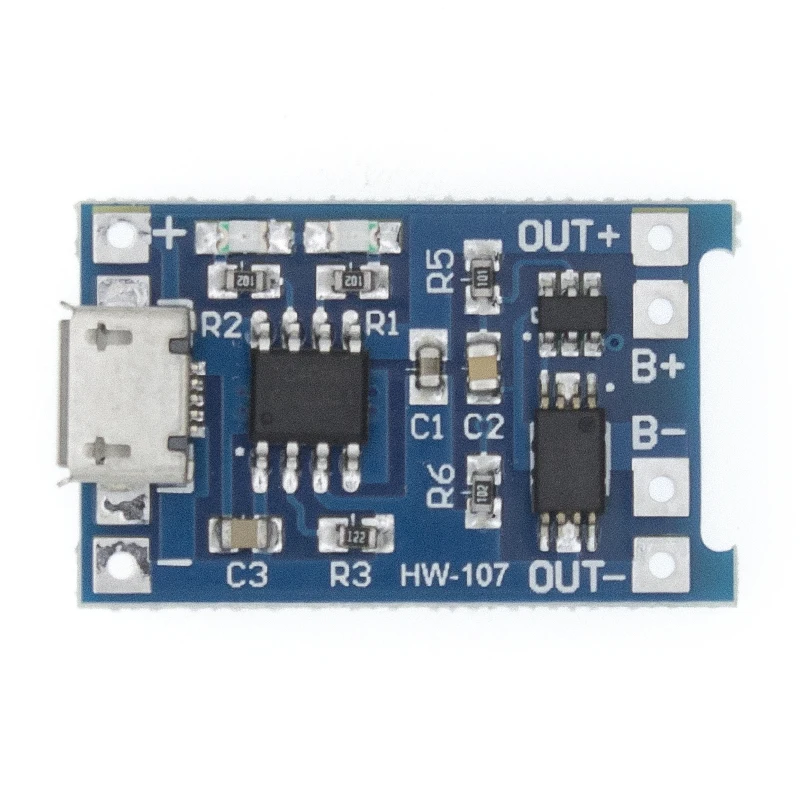 Tp4056 1a 5v Module Lithium Battery Charging Board Micro Connector Usb ...