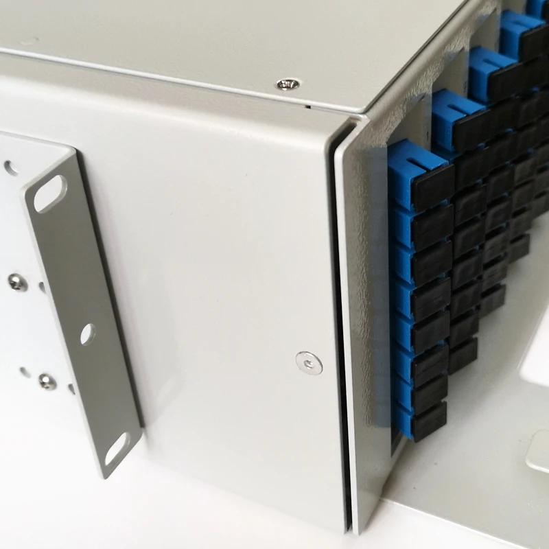 Fiber Distribution Unit Sliding 3u 96fdu Patch Panel With Singlemode ...