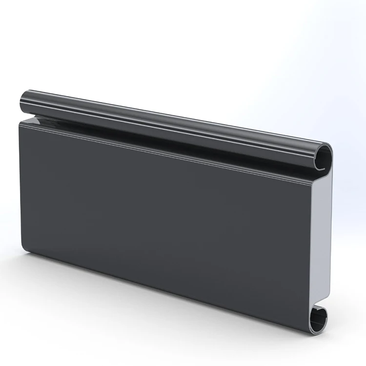 Insulated Slat Automatic Operators Door Steel Metal Double Rolling ...