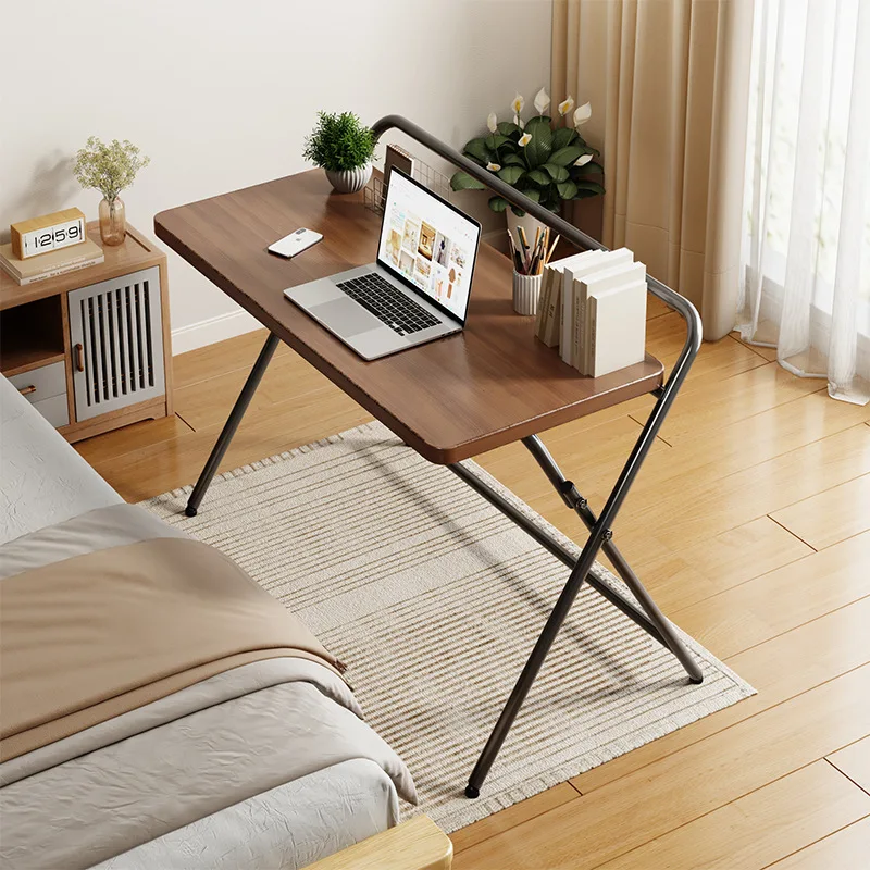 Adjustable & Foldable Bedside Table Simple Office & Study Workbench for ...