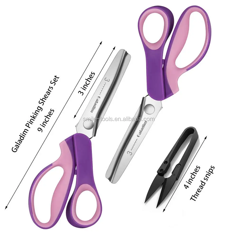 Triangle Teeth Tailor Scissors - Precision Cutting Tools
