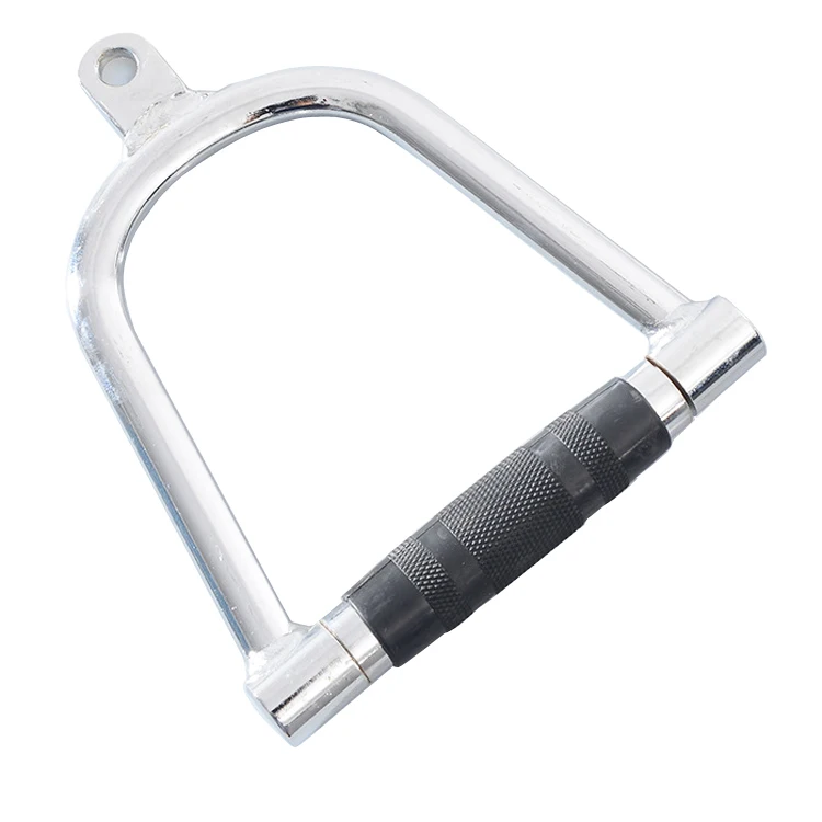 Single D Handle Cable Attachment With Rubber Grip - Buy Single D Handle ...