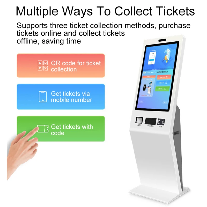 High Quality And Cheap Kiosk Ticket Machine Touch Screen Ticket Kiosk ...