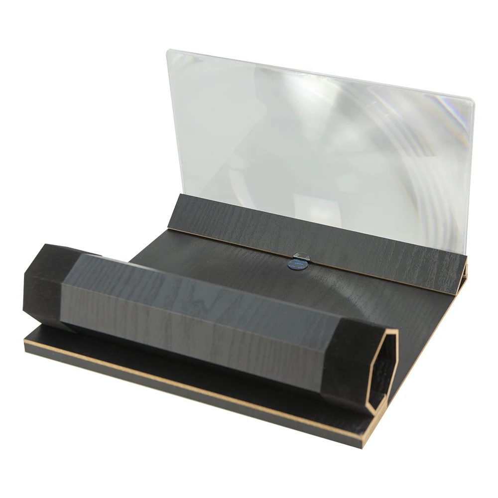 12inch Foldable Hd Screen Magnifier Smartphone Wooden Amplifier ...