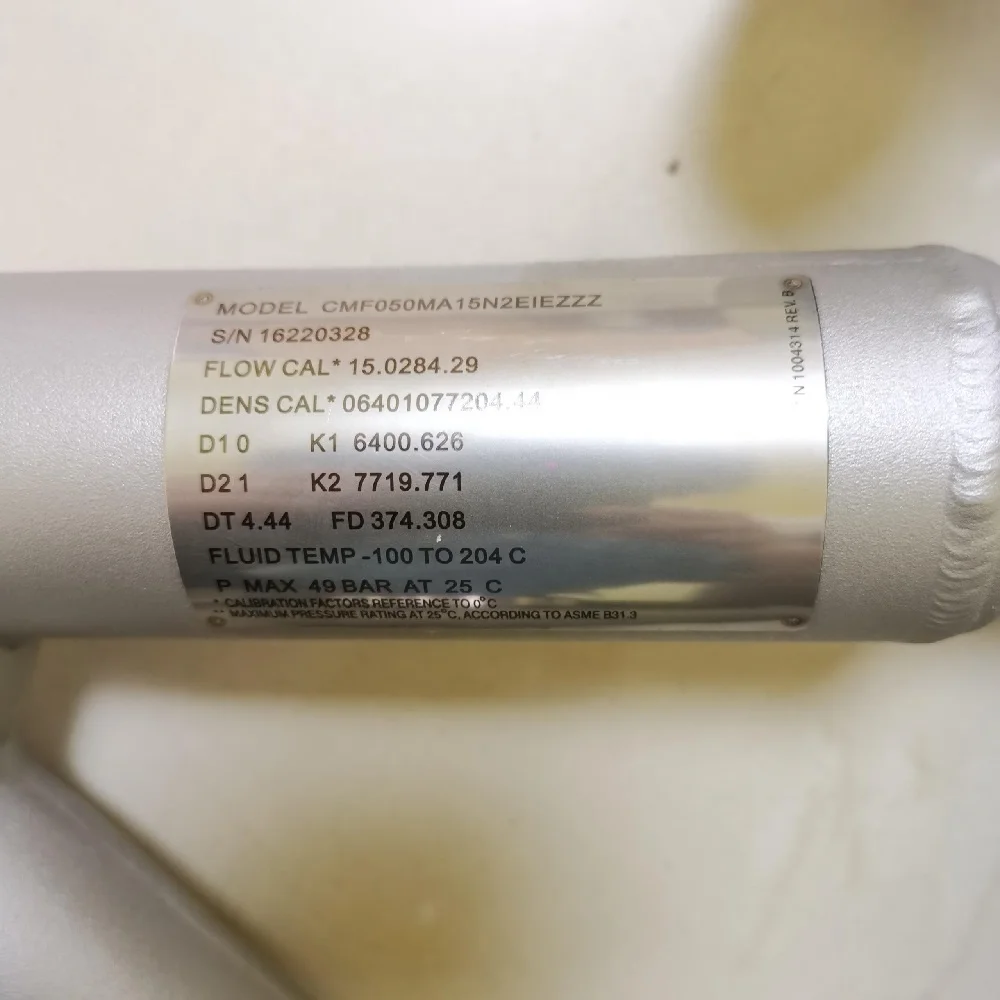 Emerson Micro Motion Coriolis Flow Meter Emerson Cmf010 Cmf025 Cmf050 ...