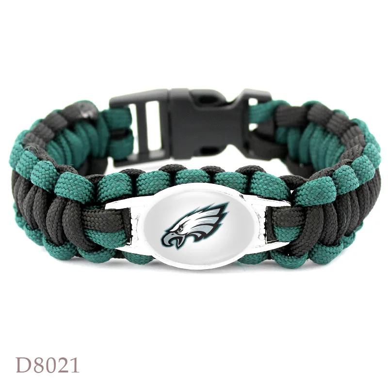 NFL All Teams Paracord Bracelet Outdoor Sports Football Team Fans Gift ...