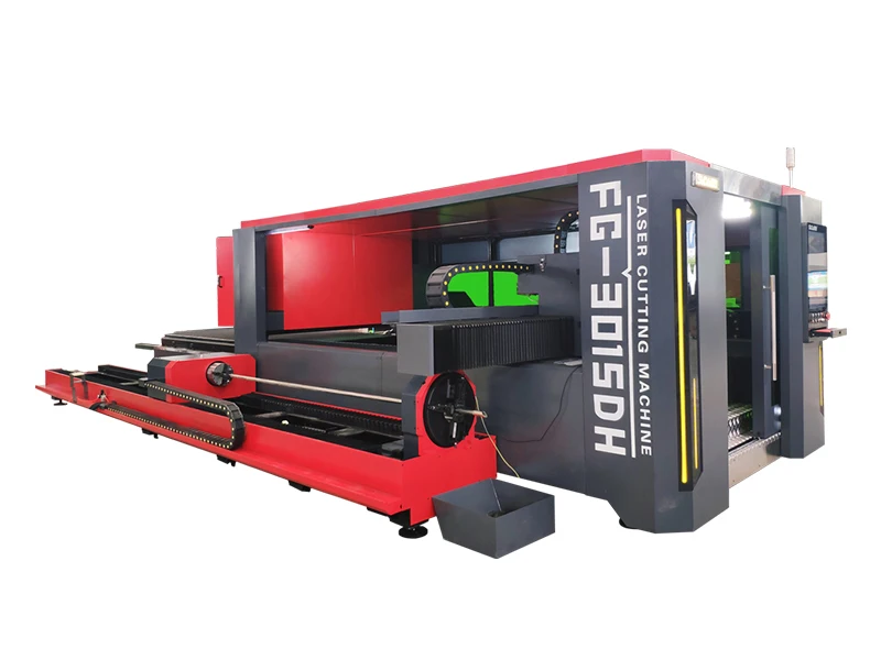 Fg3015 3000w Loading And Unloading Table Fiber Laser Cutting Machine ...