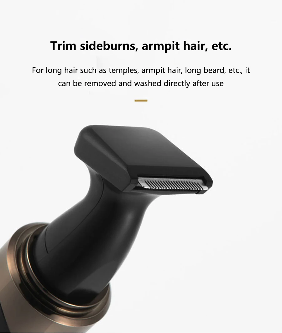 2020 New 4 in 1 Multifunctional USB Charging Electric Nose Hair Trimmer ...