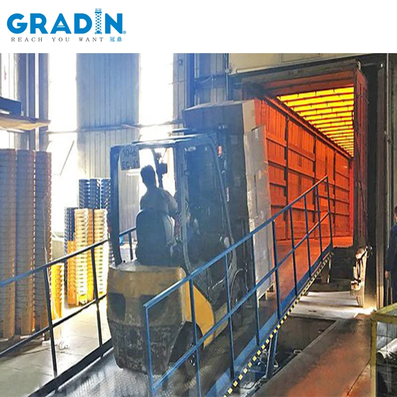 Container Logistics Lifting Equipment Lifting Platform Fixed Unloading ...