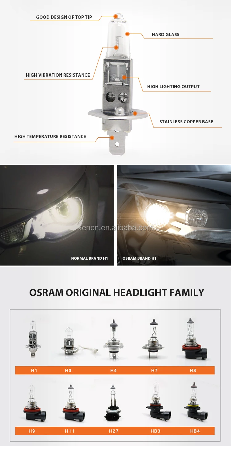 Osram Headlight H1 64150 12v 55w E1 Original Made In Germany - Buy ...