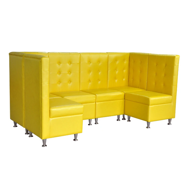 Design Restaurant Booth Sofa Leather Office Sectionals Sofa Set ...
