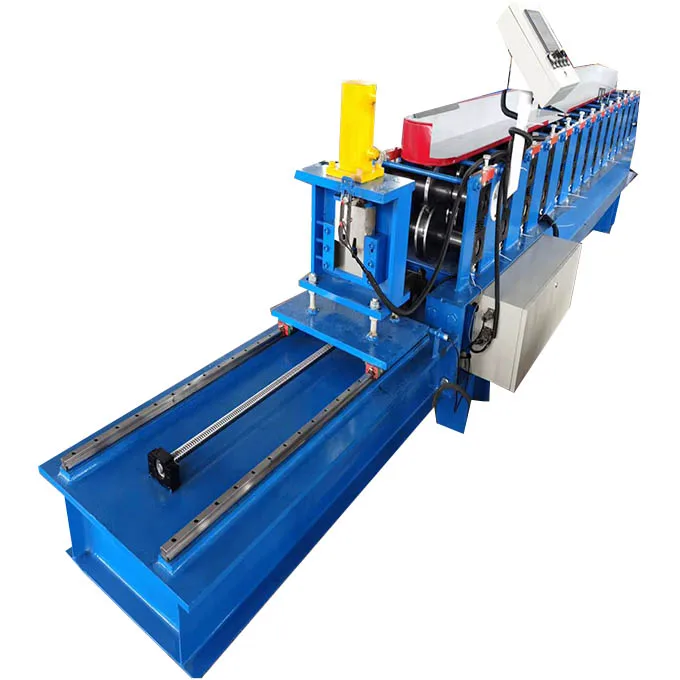 Automatic C U Shape Purlin Channel Making Machine Drywall Metal Stud and Track Profile Roll ...