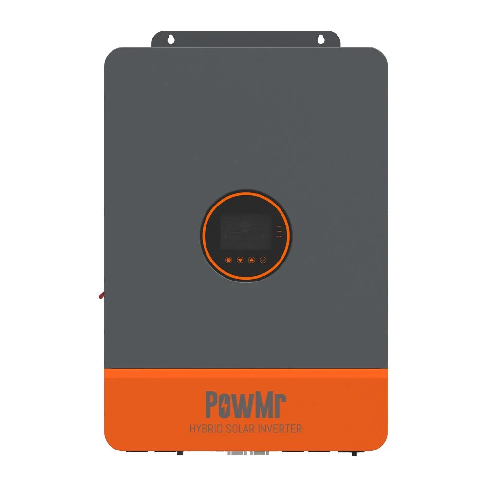 Powmr 10kw 48v Off/on Grid Hybrid Solar Inverter 110/220v Split Phase/single Phase All In One ...