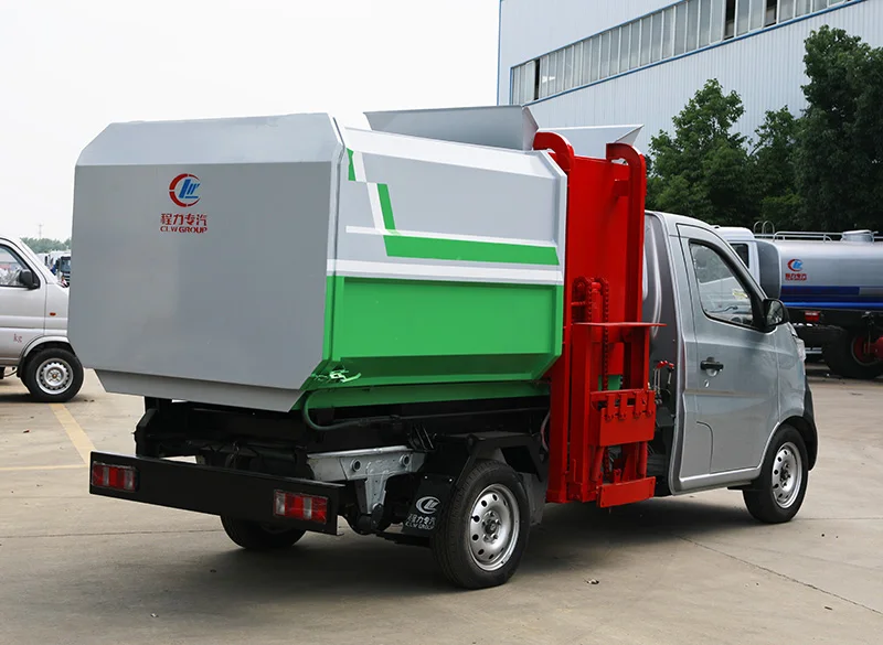 Mini Self Loading And Unloading Garbage Truck Household Waste ...