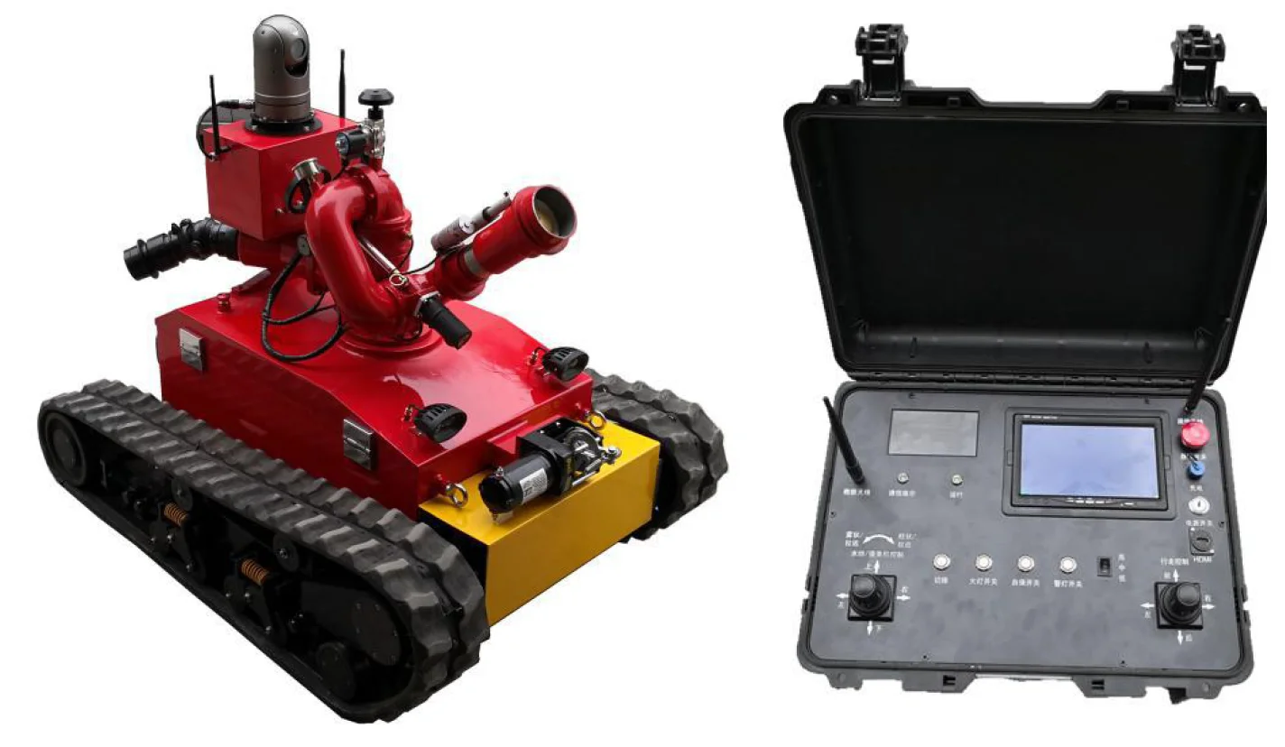6.rxr-m50d Fire Fighting Robot Fireman - Buy Fire Fighting Robot,Fire ...