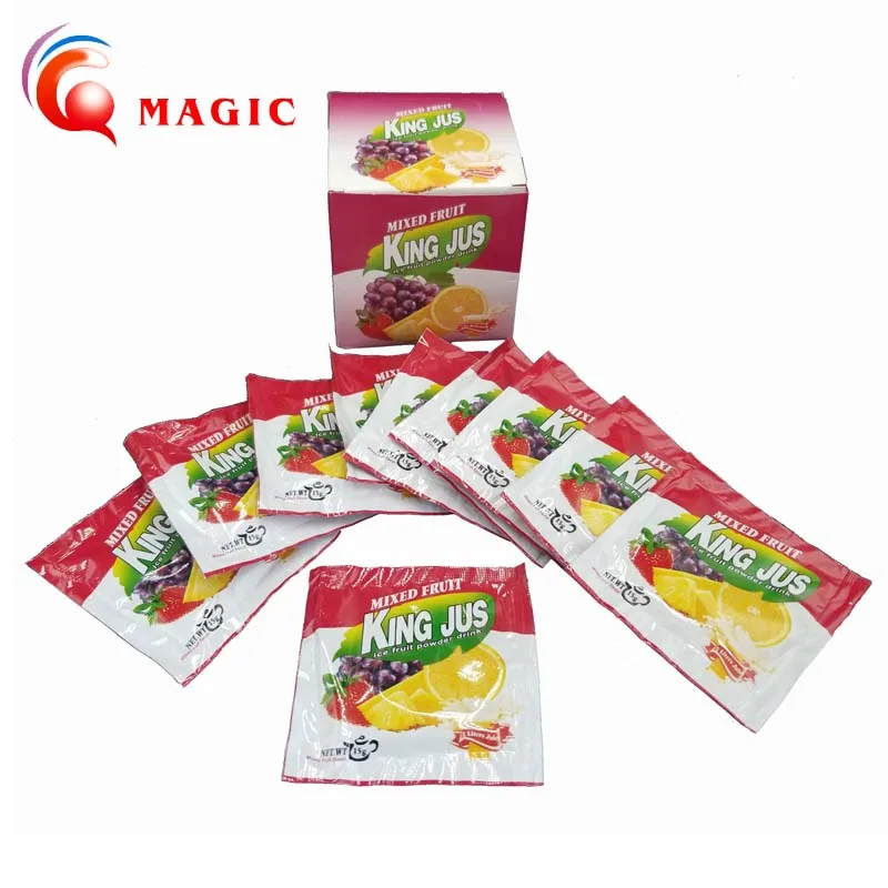 Instant Fruit Flavored Juice Concentrate - Energy Drink Powder