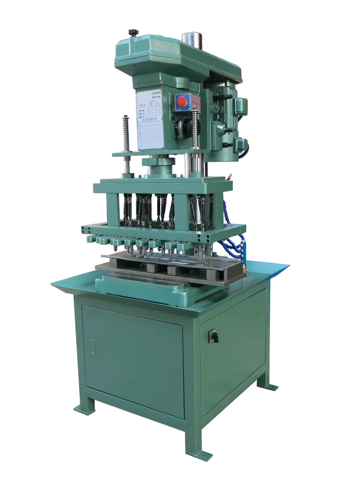 Multi Spindle Multi Holes Vertical Gear Type Tapping Machine Sem ...