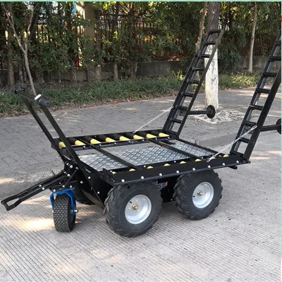 4 Wheels 4x4 Mini Electric Dumper/ 4wd Mini Dumper Truck With Good ...
