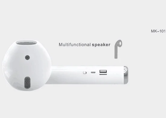 Giant Headset Speaker Mk101 Bigger Tws Earbuds Speaker With Radio Tf ...
