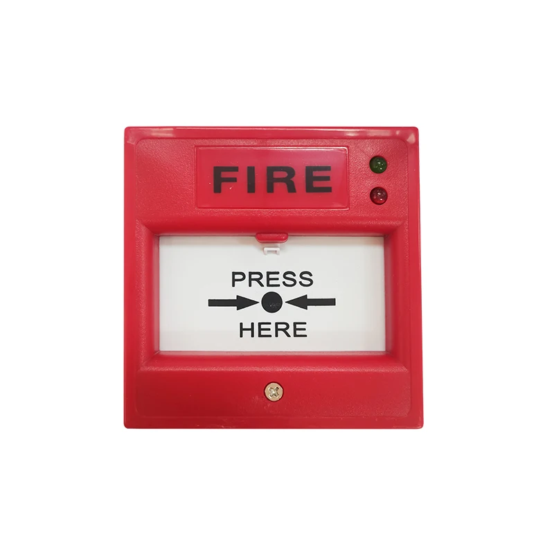 Manual Call Button Conventional Fire Alarm System Fire Alarm Glass Call ...