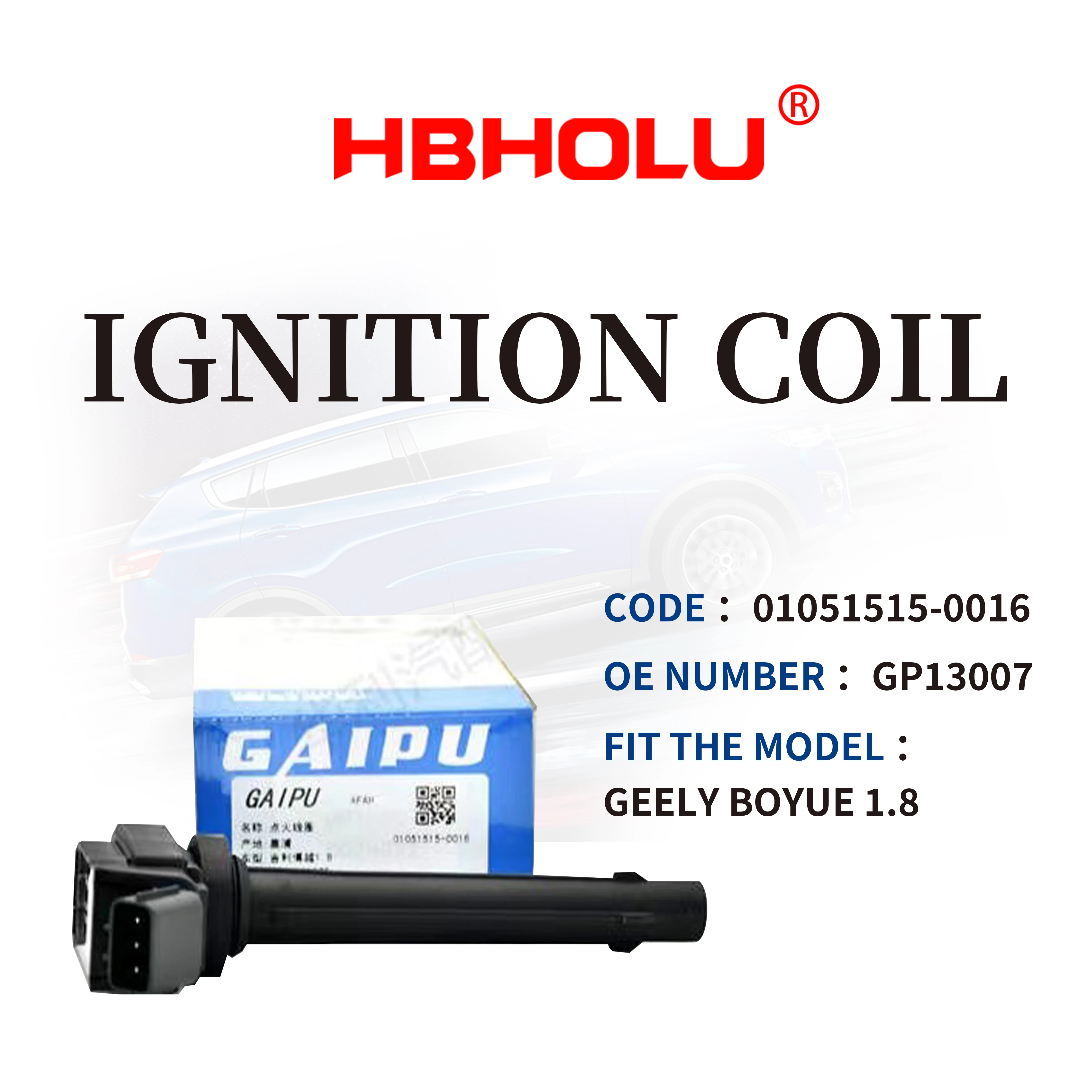 Bobina De Encendido Para Sistema De Ignición Geely Boyue/atlas 1,8,Alta ...