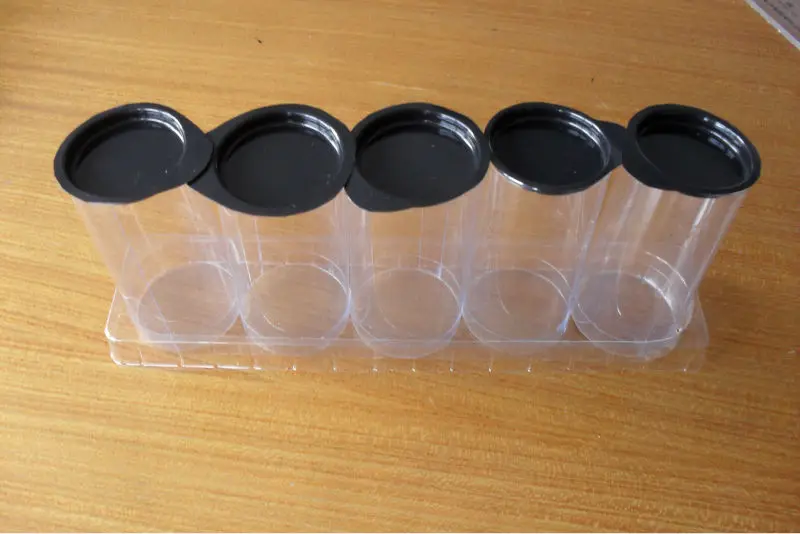 clear PVC cylinder container, View plastic cylinder container, Teamwell ...