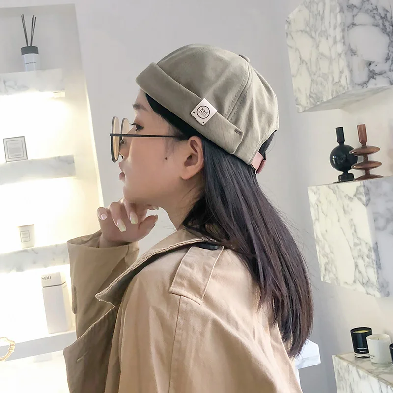 Custom No Brim Caps Hats Baseball Without Brim Hat Manufacturer Docker ...