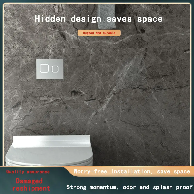 Dual-flush Wall Hung Concealed Cistern Hidden Concealed Flush Water ...