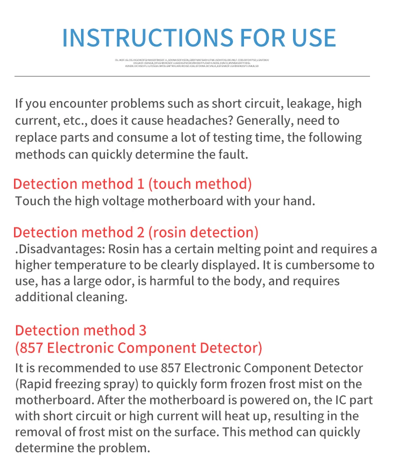 Falcon 857 Freeze Spray - Efficient PCB Testing Tool