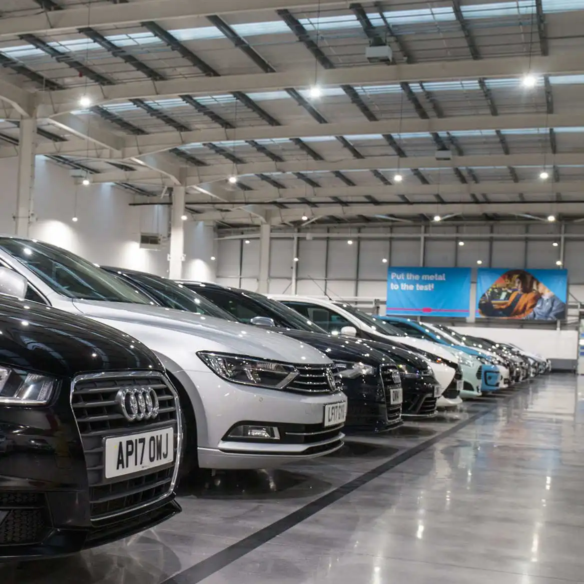 Prefabricated Steel Structure Used Car Dealership Showroom - Custom ...