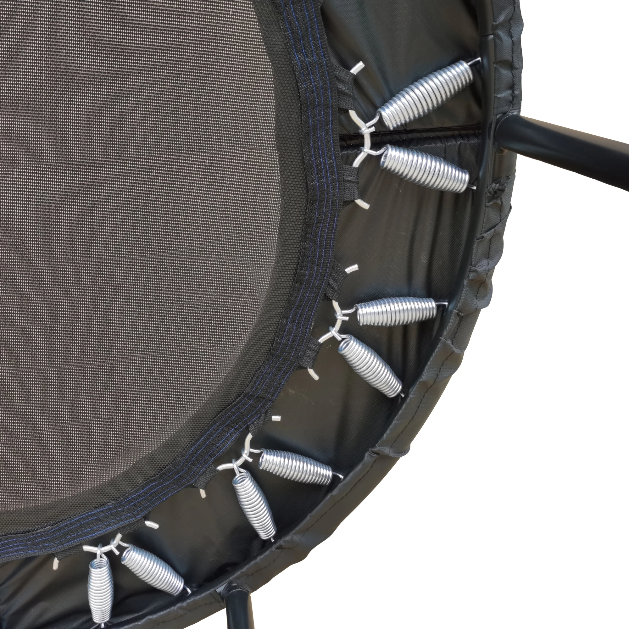 40"round Fitness Trampoline With Folding Leg Adult Indoor Rebounder Trampoline Durable Jumping ...