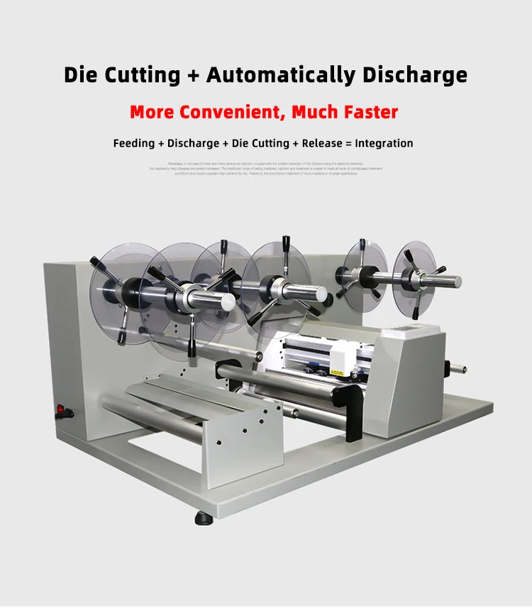 Automatic High Speed Paper Die Cutting Machine - Buy Label Die Cutter ...