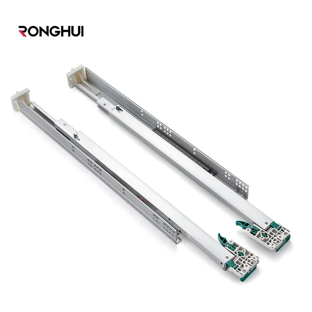 Ronghui 15 Inch Undermount Soft Close Drawer Slides Pocket Door Slide ...