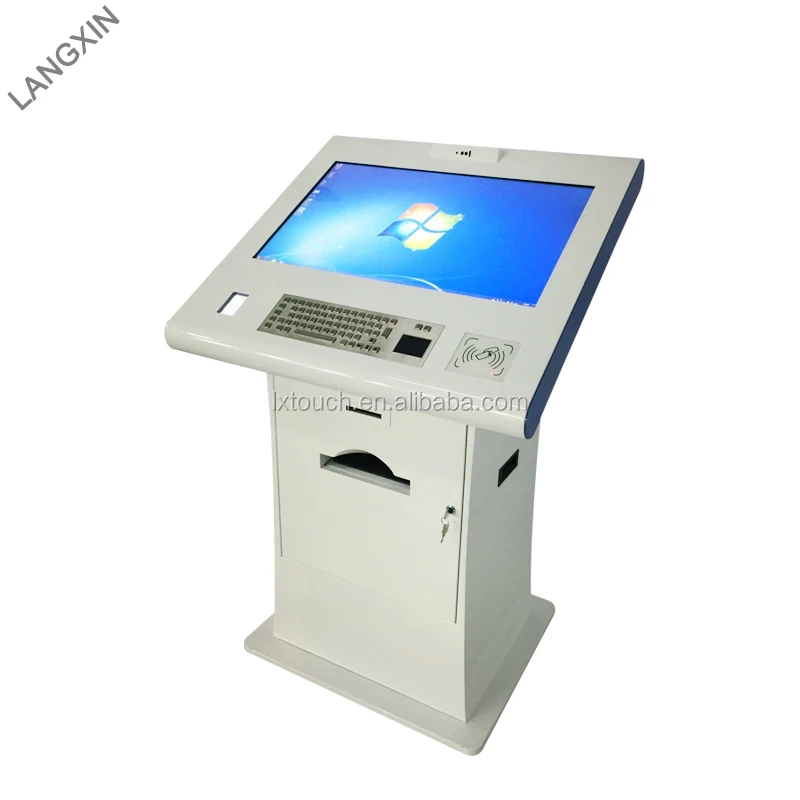 HP QR Code Scanner - Interactive Kiosk with Face Recognition