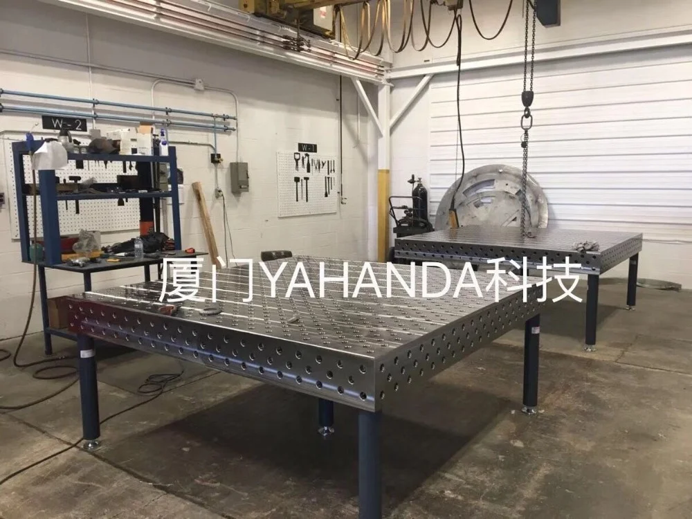 3D 용접 테이블/3D Las Meja/2.4m X 1.2m/4FT X 8FT/스틸/시스템 28/용접 클램핑 시스템 ...