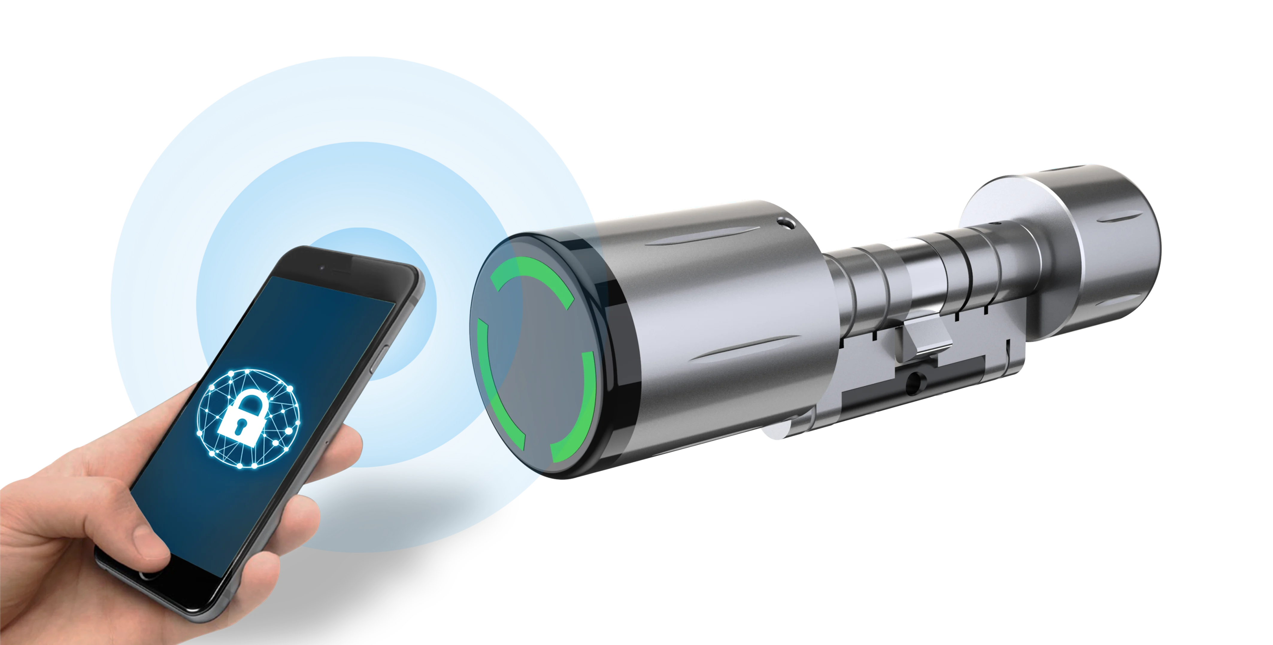 2024 New Design European Ttlock App Passcode Smart Cylinder Door Lock ...