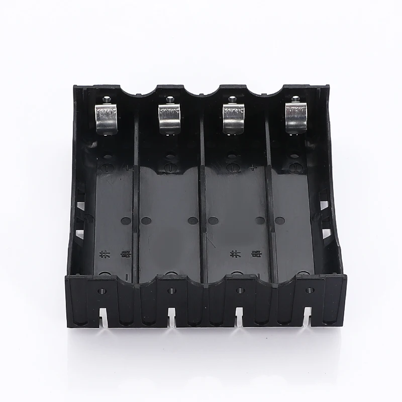4 Cell Li-ion 18650 3.7v Lithium Battery Holder With Pcb Pins - Buy ...