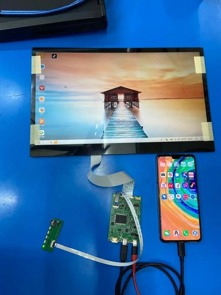 PCB board RTD2556 edp USB type c hdm fhd lcd controller board support ...