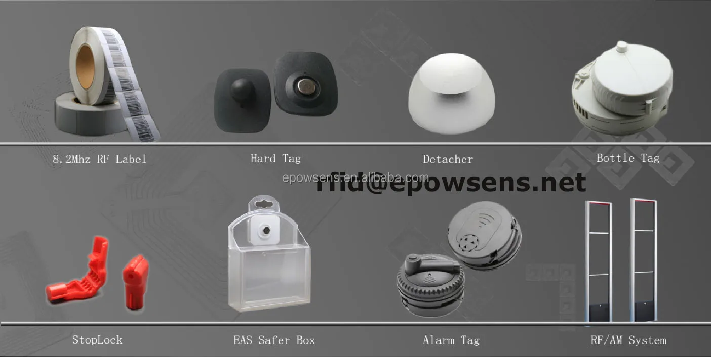 Epowsens EAS Super Lock Tag Handheld Detacher - AM Tag Detacher Hook