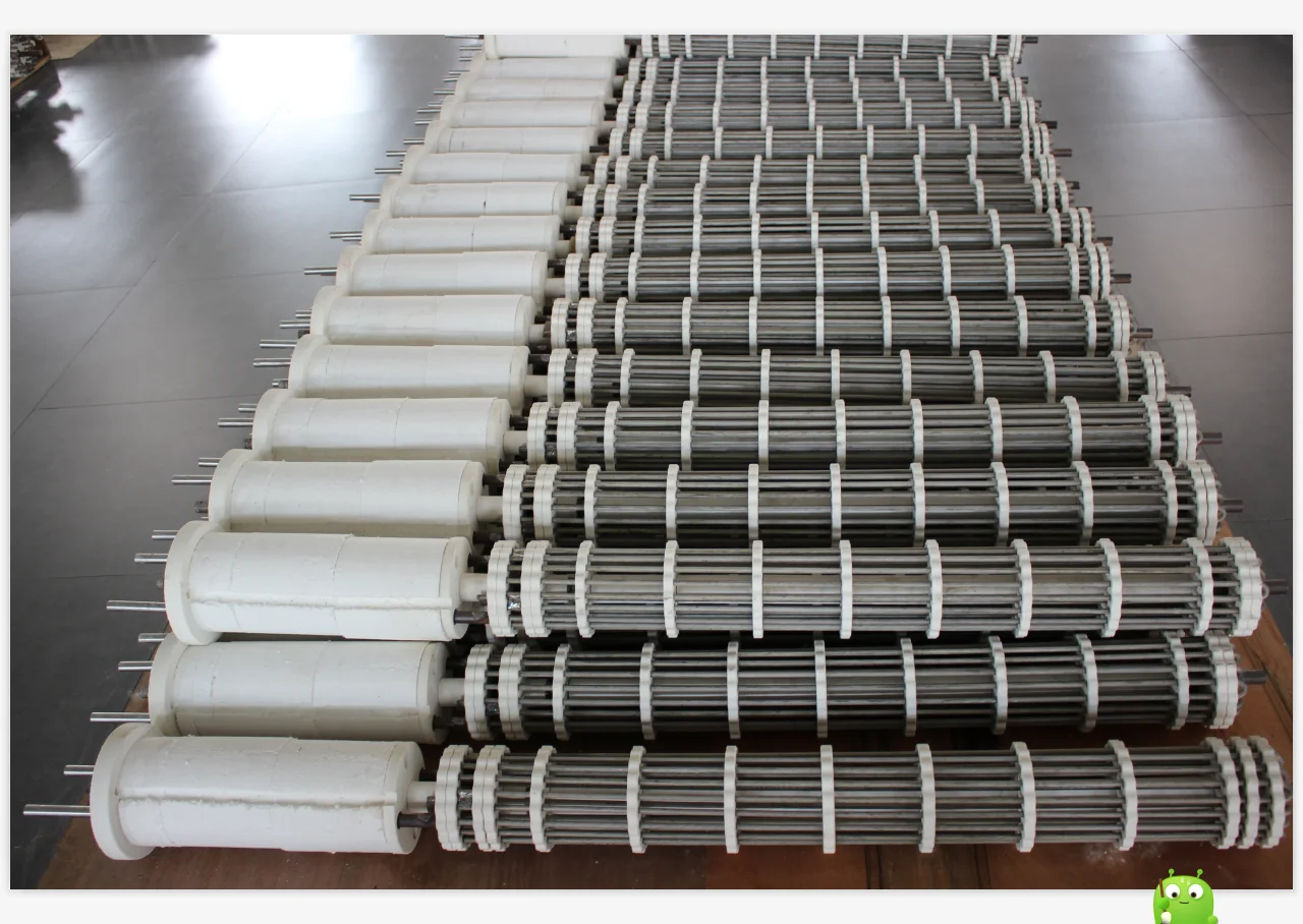 High Temperature Resistance Electric Ceramic Bobbin Radiant Tube Heater ...