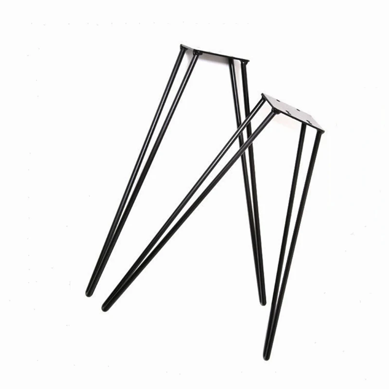 Modern Decor Solid Metal Bracket Legs Skate Board Legs Coffee Shop ...