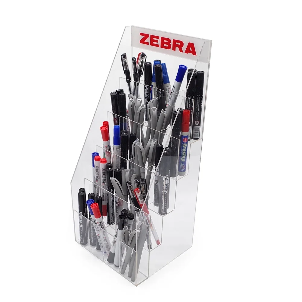 Customized Acrylic Pen Display Holder - Eco-Friendly & Stylish